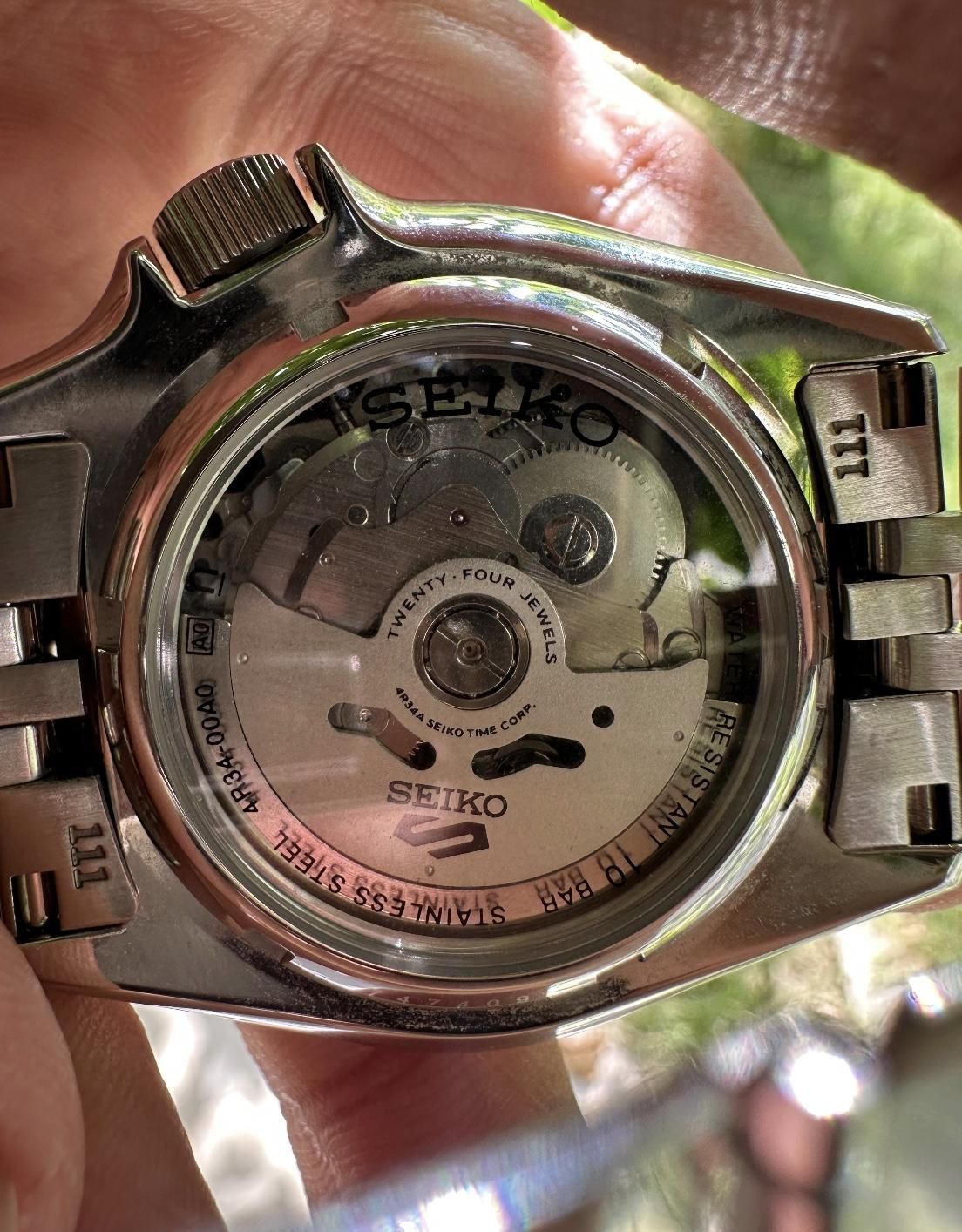 Latest add, Seiko 5 GMT SSK035K1 aka Seiko Sprite | WatchCrunch