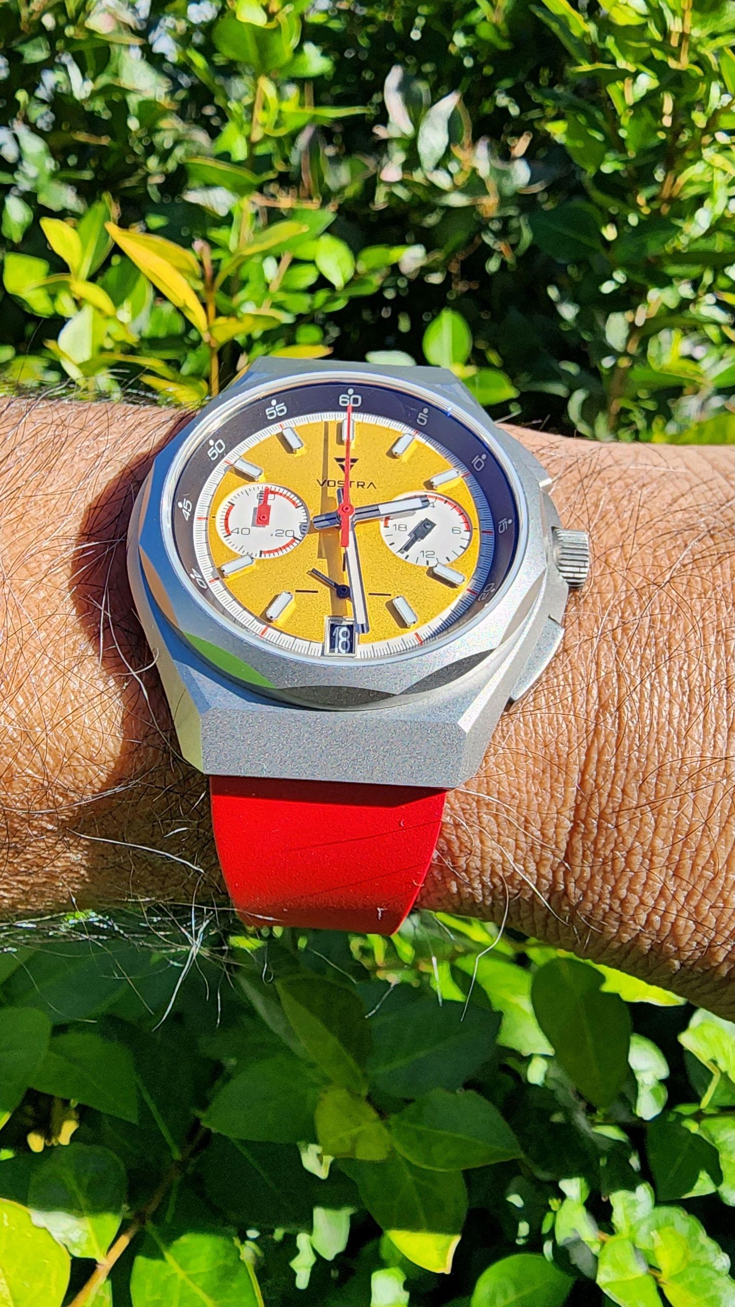 VOSTRA VECTOR - Electro Yellow | WatchCrunch