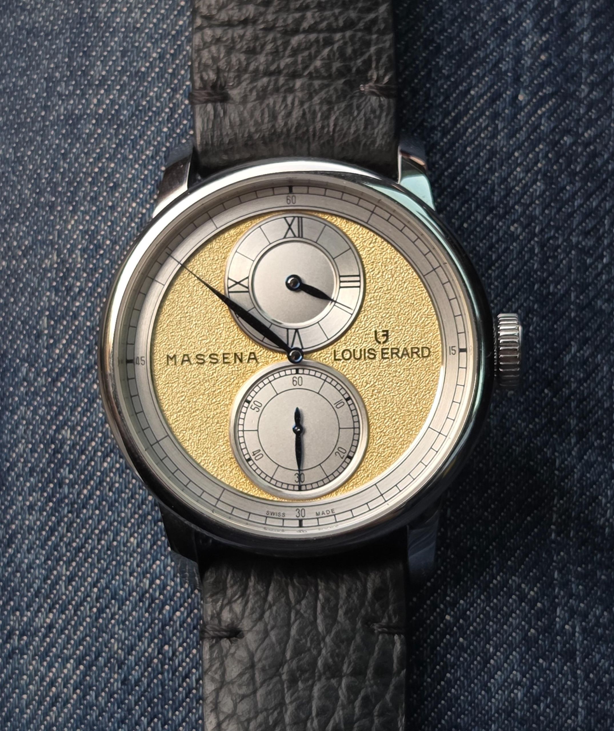 NWA - Le Régulateur Louis Erard × Massena LAB | WatchCrunch