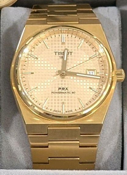 Gold PRX PM80 | WatchCrunch