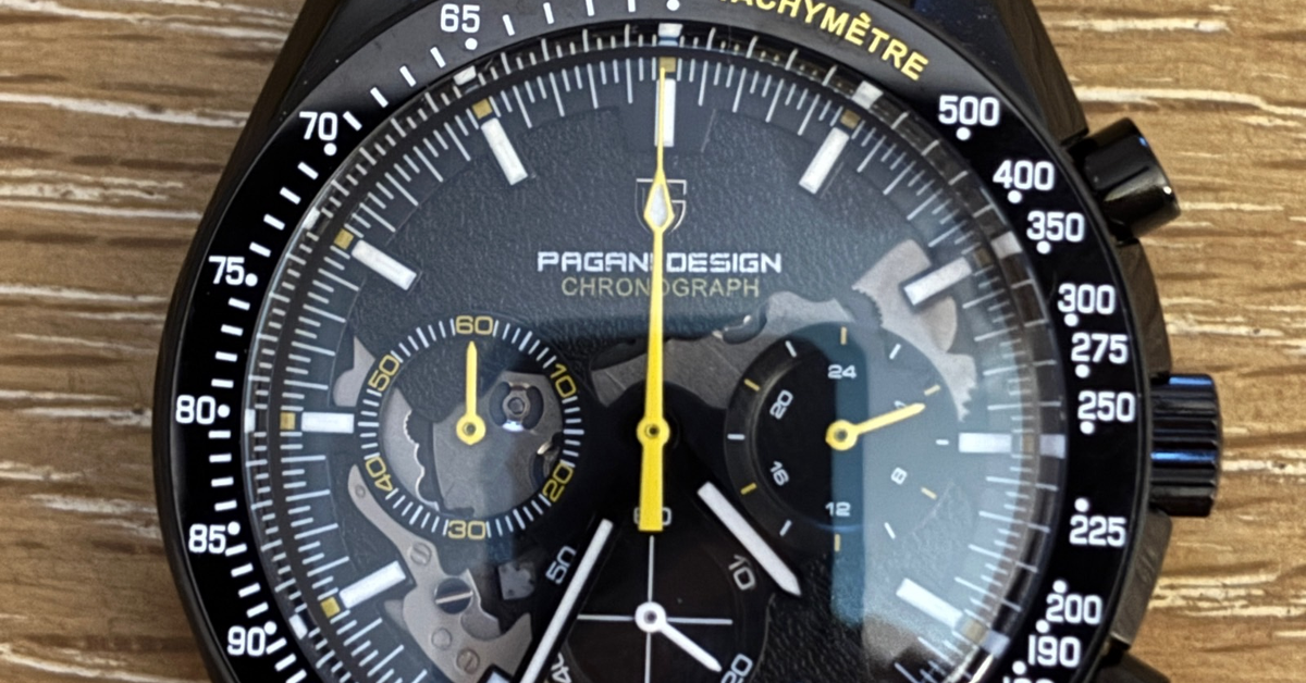 PAGANI DESIGN PD-1779. Pagani’s homage to the OMEGA SPEEDMASTER ‘Dark ...