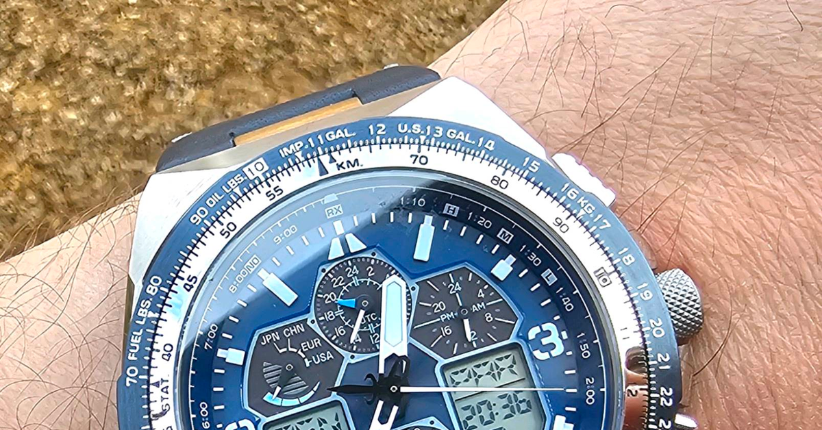 Citizen Skyhawk: ultimate pilot watch | WatchCrunch