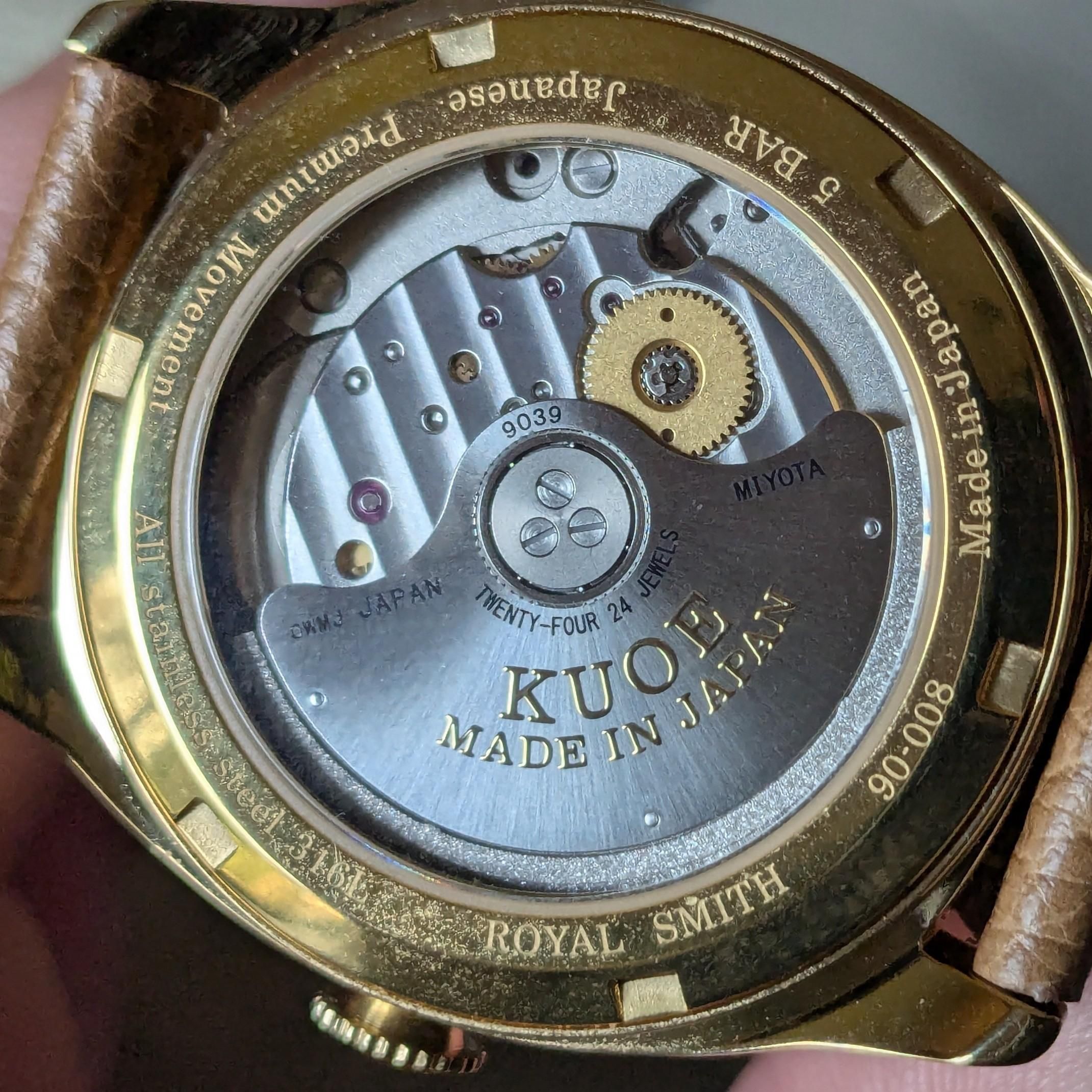 Cushion from Kyoto - Kuoe Royal Smith Review | WatchCrunch