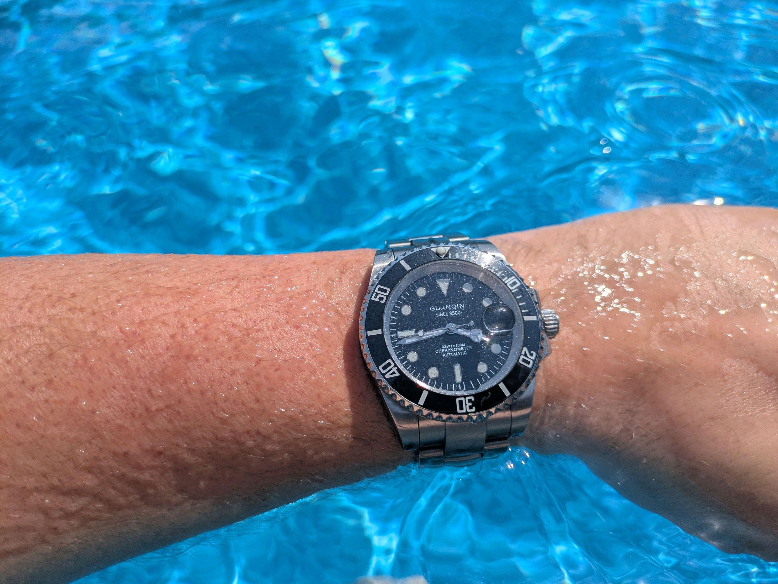 Guanqin Submariner - Pool Safe and Just Fun | WatchCrunch
