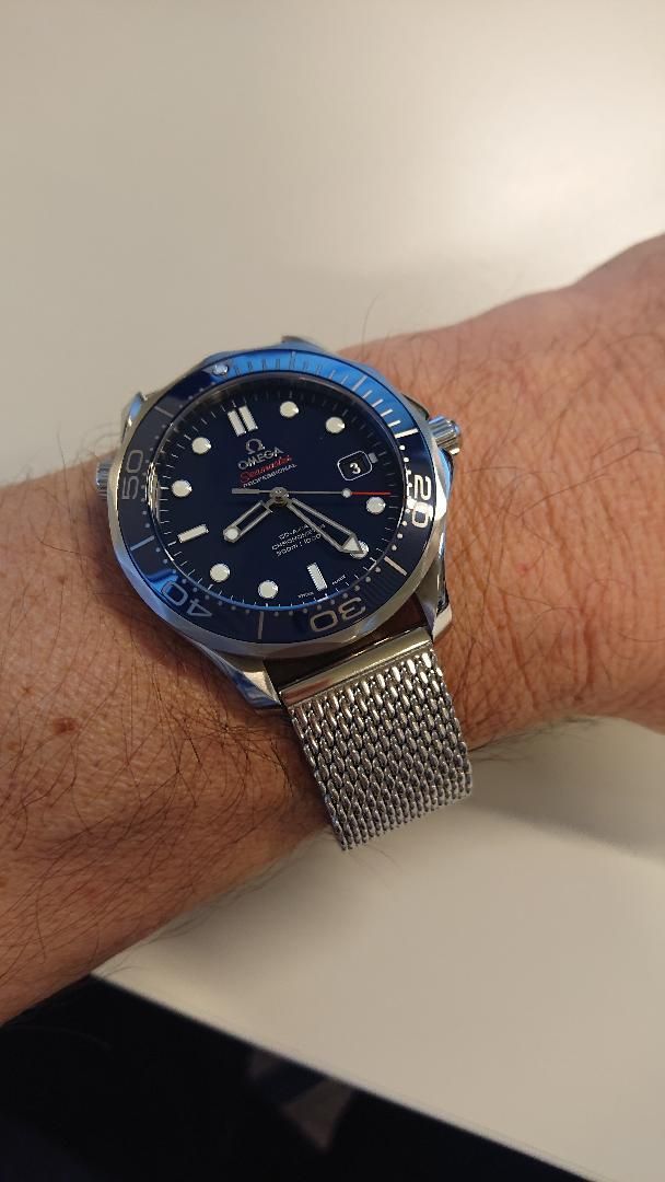 What colour NATO for blue Omega Seamaster 300 SMP ? | WatchCrunch