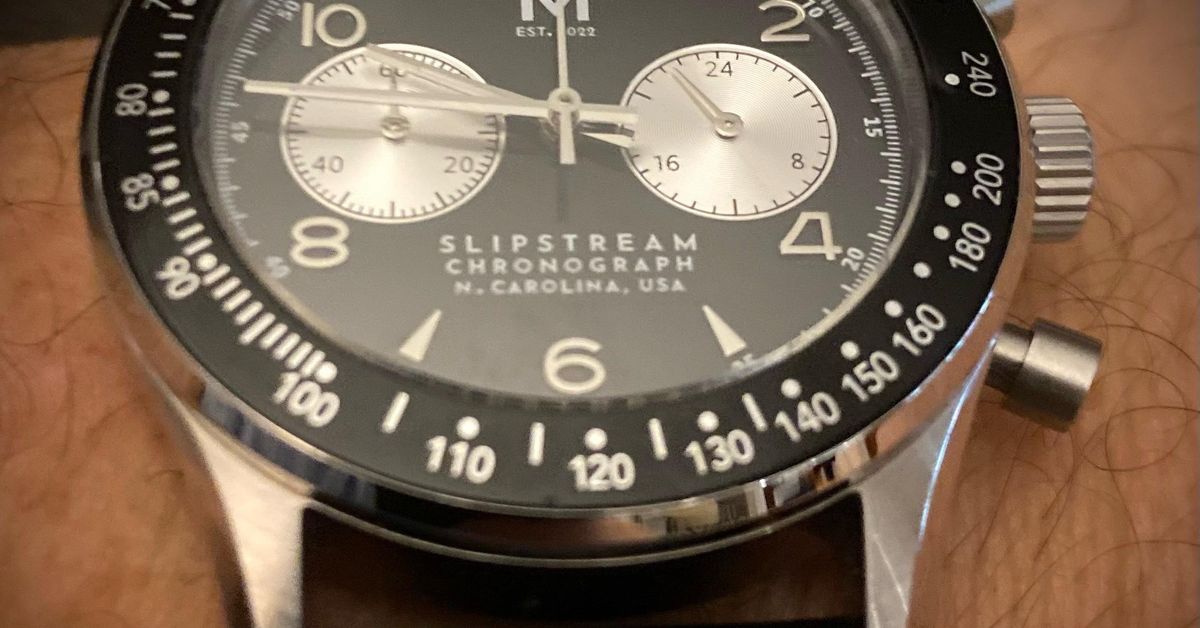 The Slipstream Chronograph | WatchCrunch