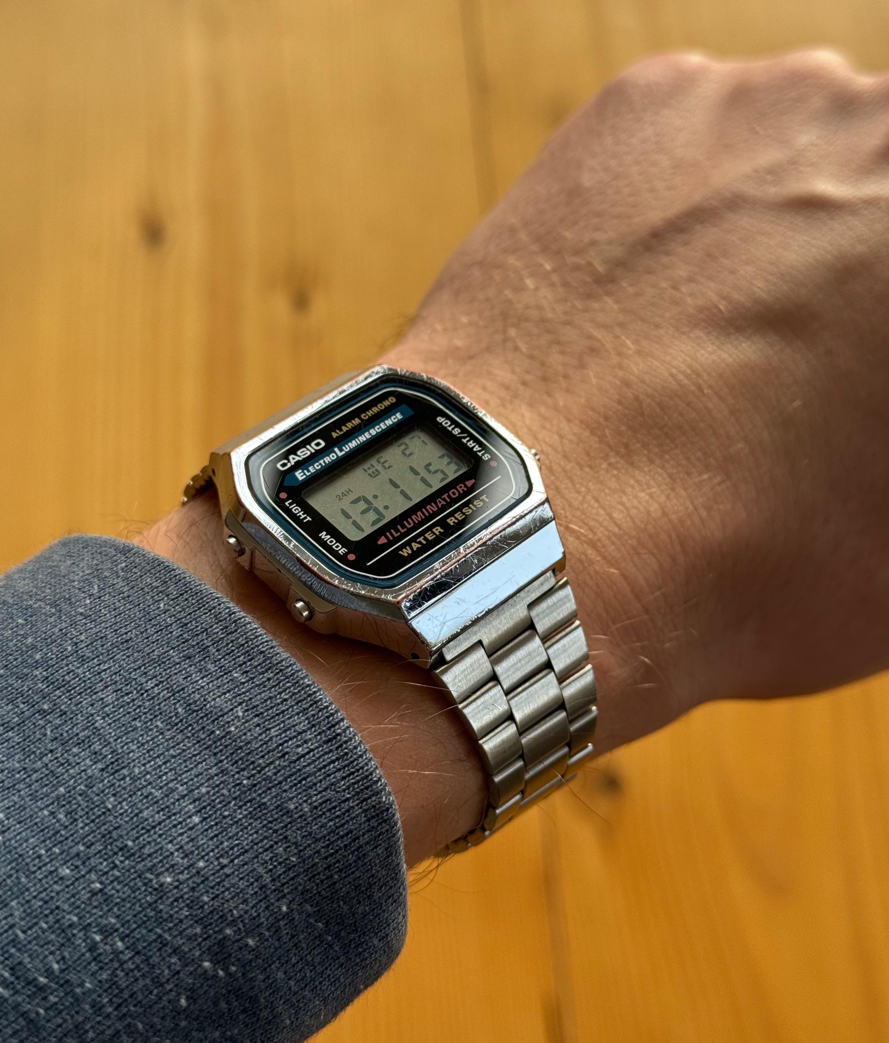 First post: about my most worn watch ever: Casio A168 | WatchCrunch