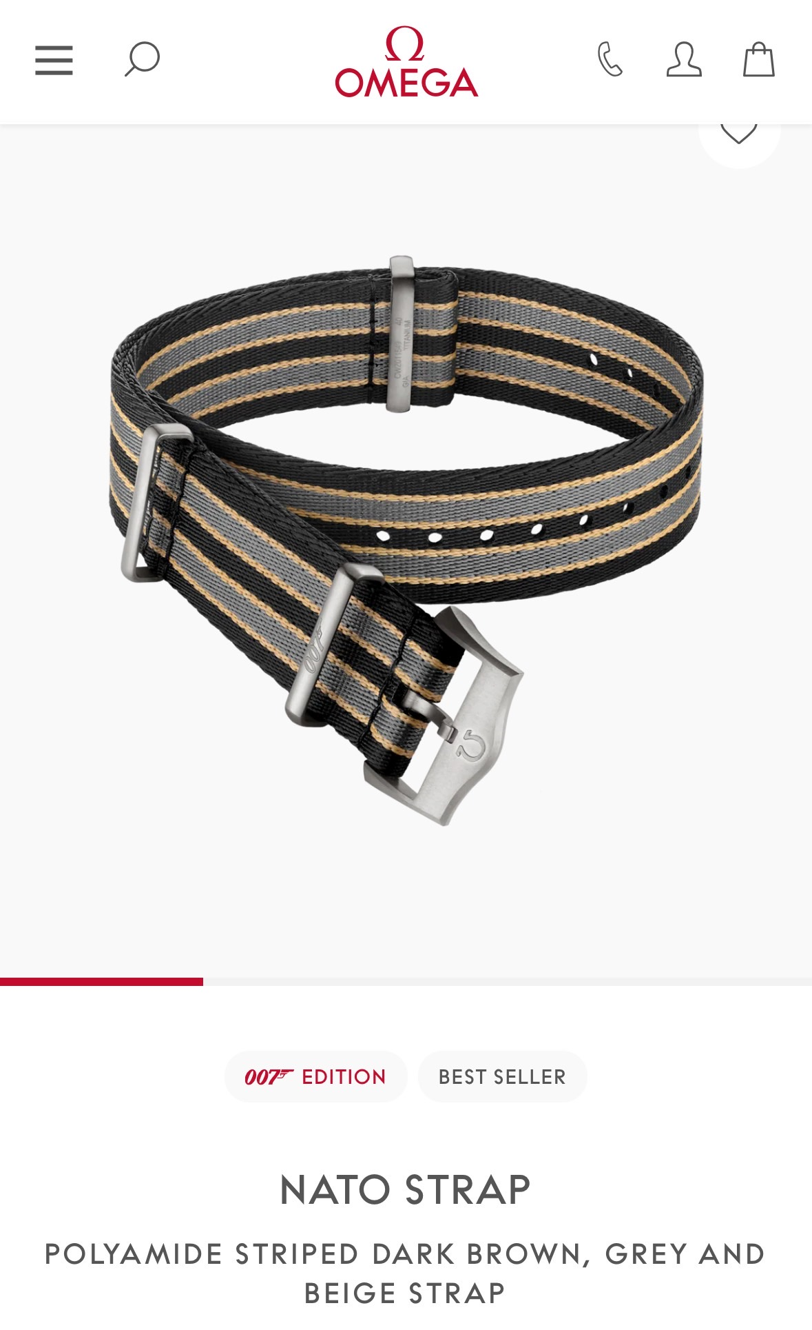 Anyone selling Omega NTTD nato strap? | WatchCrunch