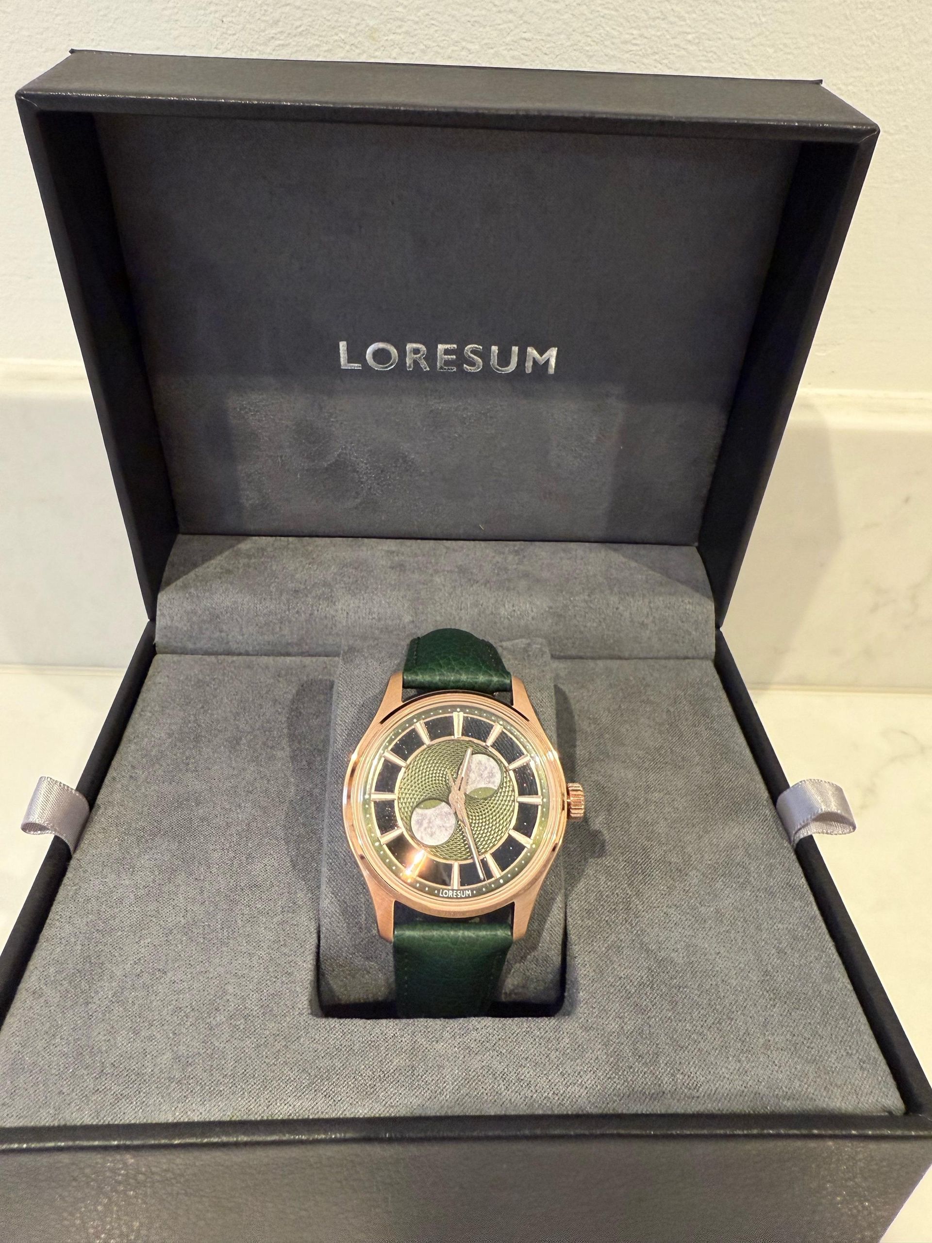 Pre-Owned Loresum LS05 Guilloché Limited Edition (No.95 /100) For Sale