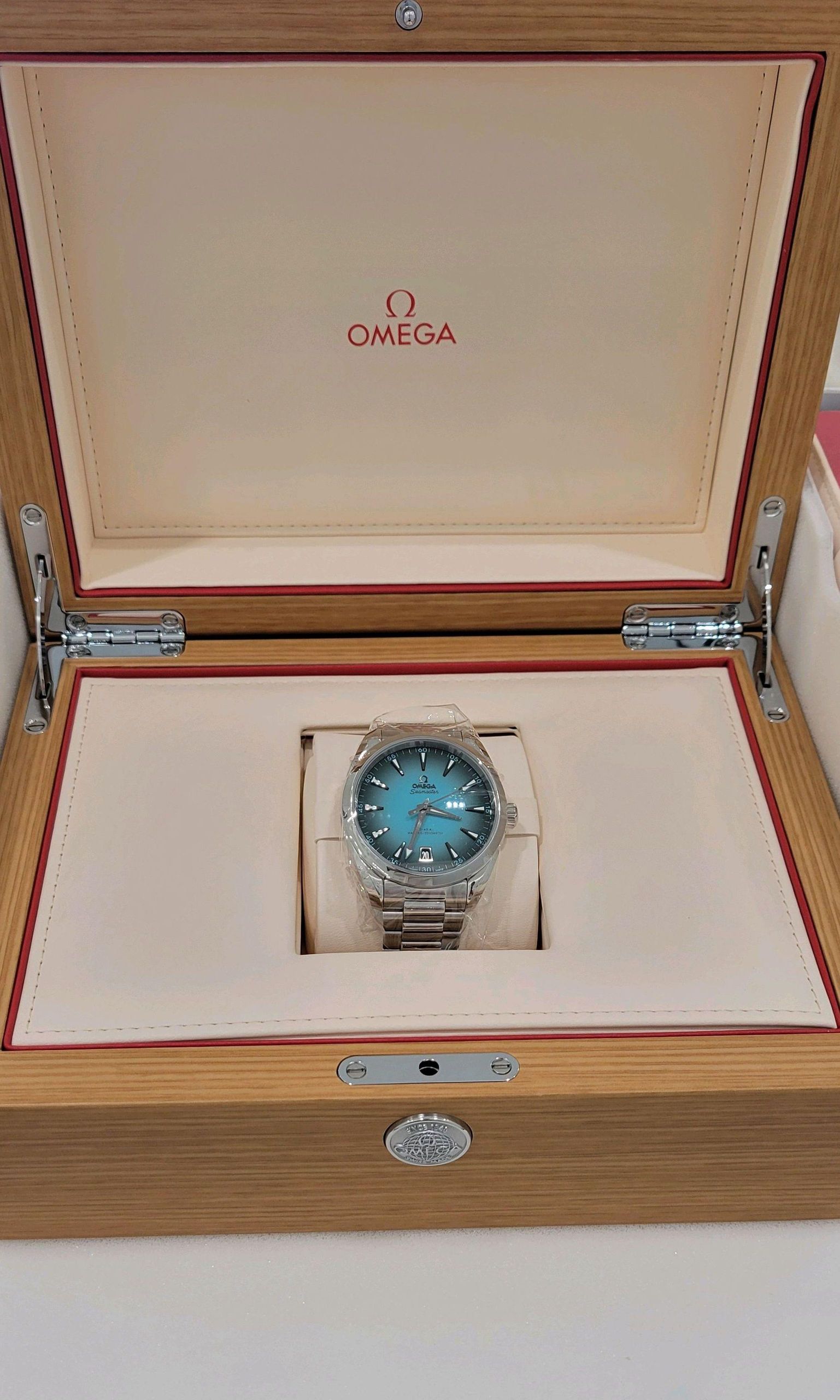 Omega seamaster aqua terra turquoise | WatchCrunch