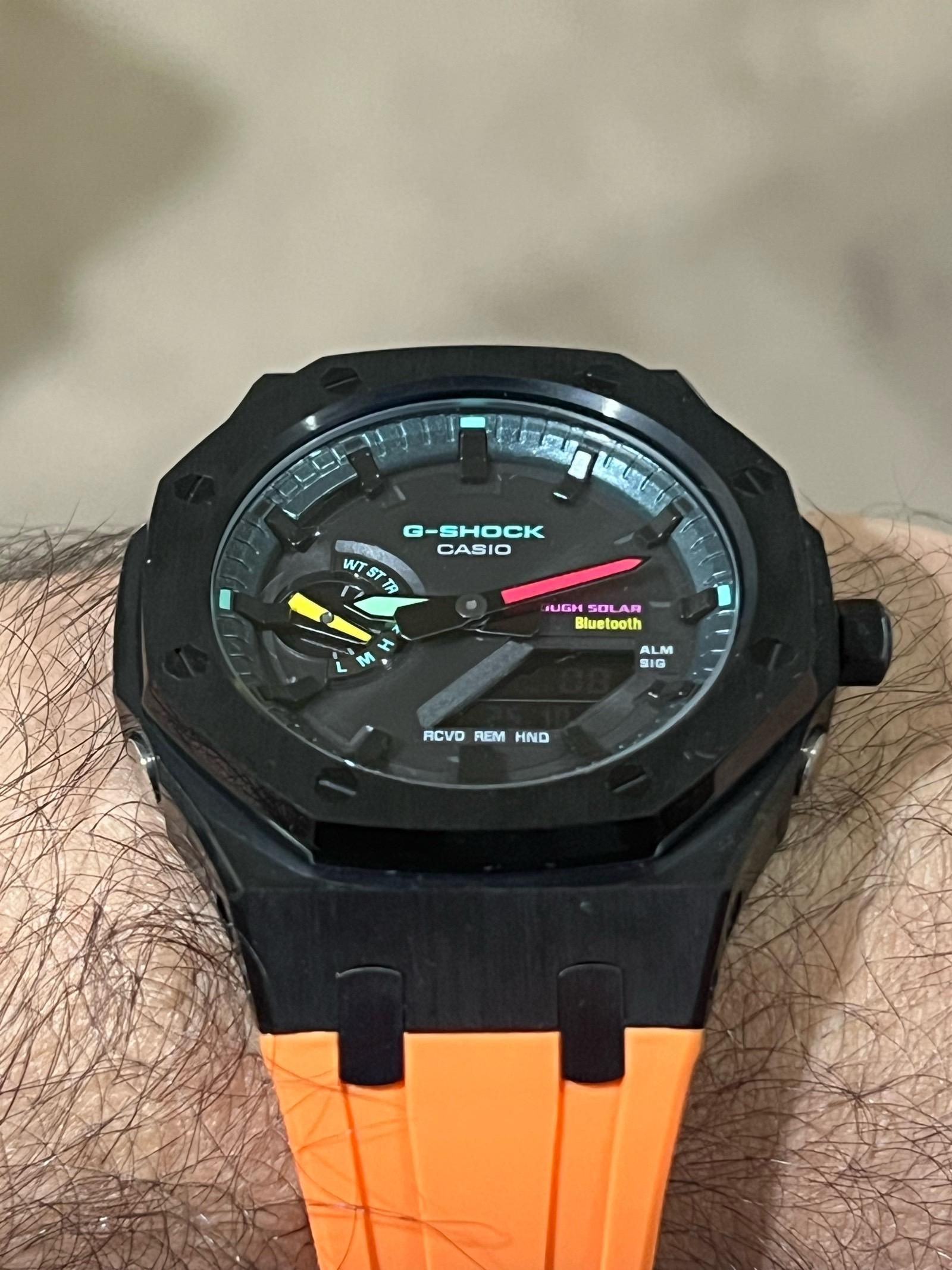 Modded my Casioak to a metal case | WatchCrunch