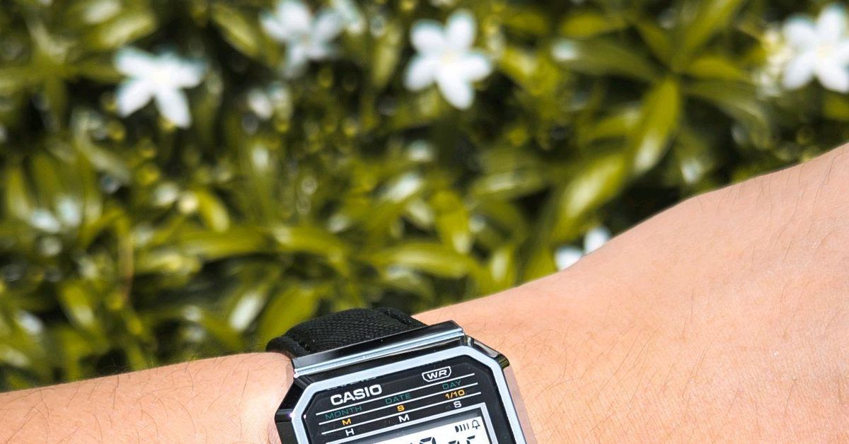Casio A100WE-1ADF | WatchCrunch