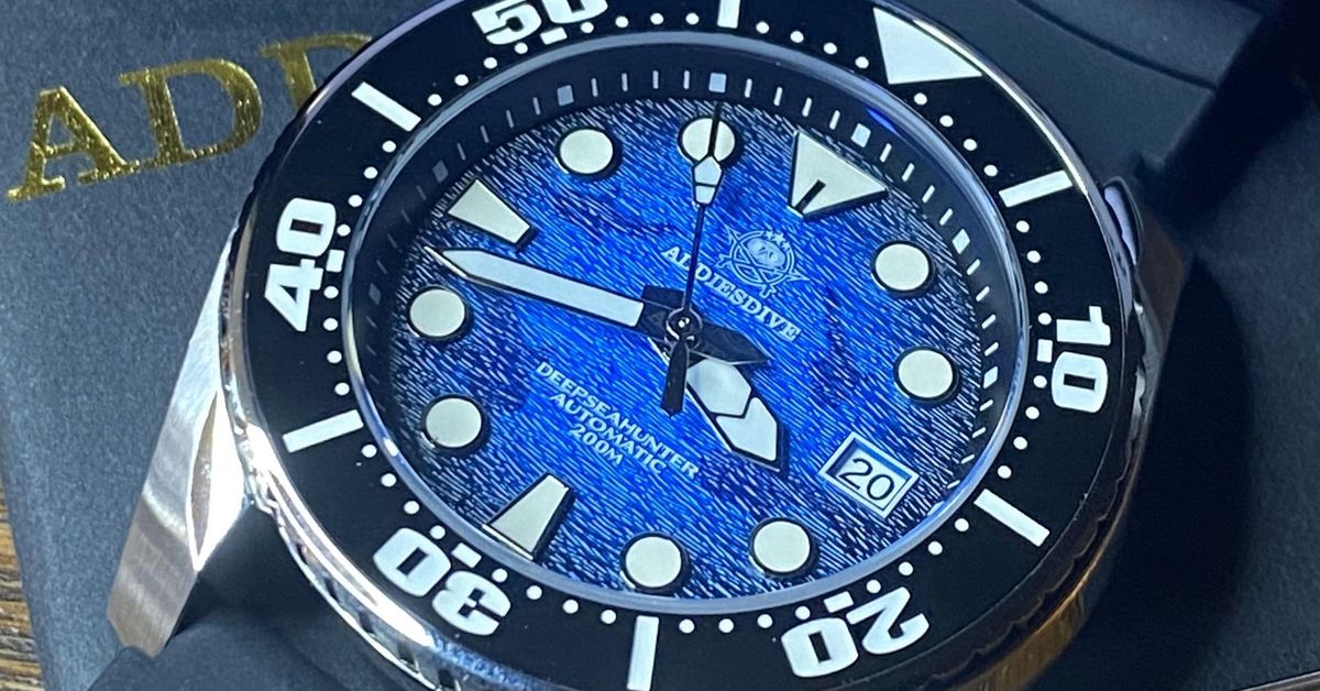 The ADDIESDIVE Deep Sea Hunter Dive Watch Review | WatchCrunch