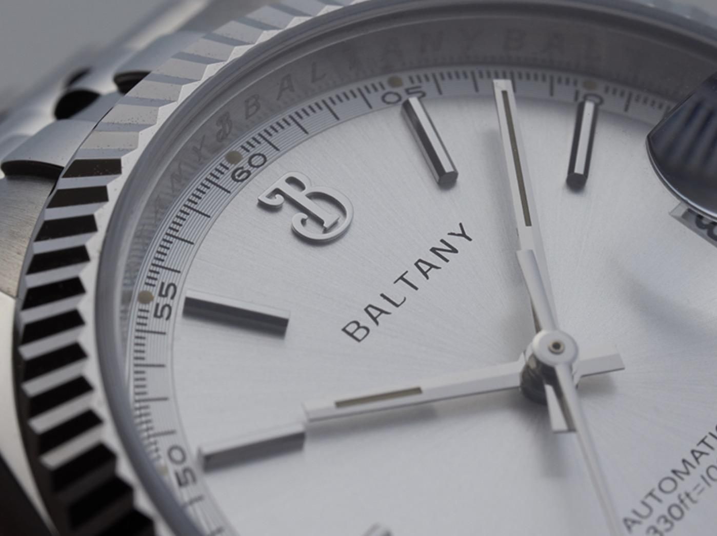 Baltany S4084 36mm Datejust homage + engraved rehaut! | WatchCrunch