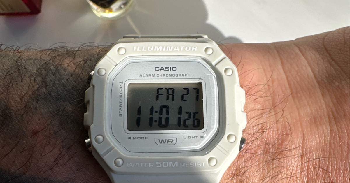 Casio - 3224 W-218H | WatchCrunch