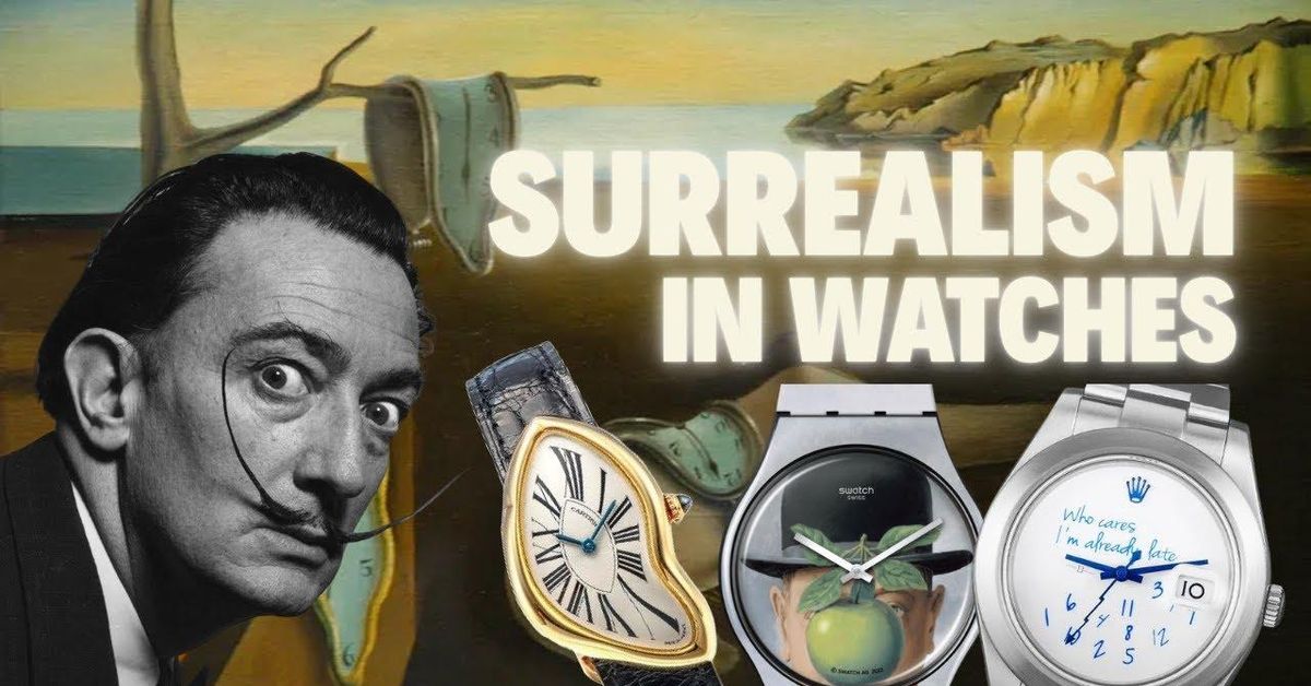 Cartier to Swatch: Salvador Dali and the Surrealist Watch. | WatchCrunch
