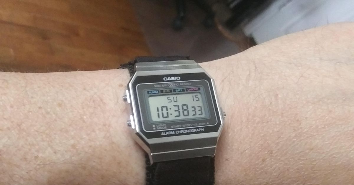 Franken-Casio A700w | WatchCrunch