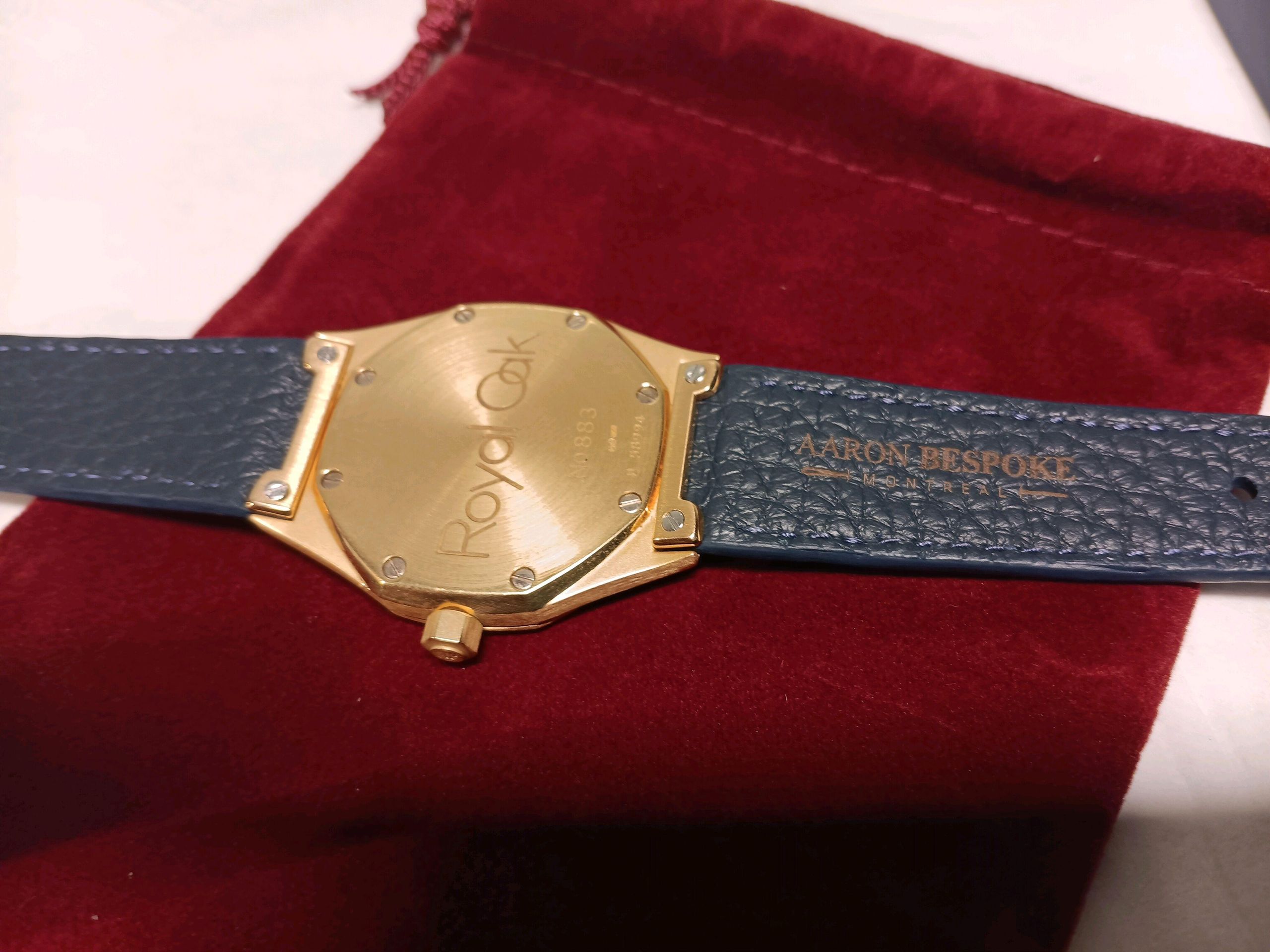 Royal oak + Aaron bespoke | WatchCrunch