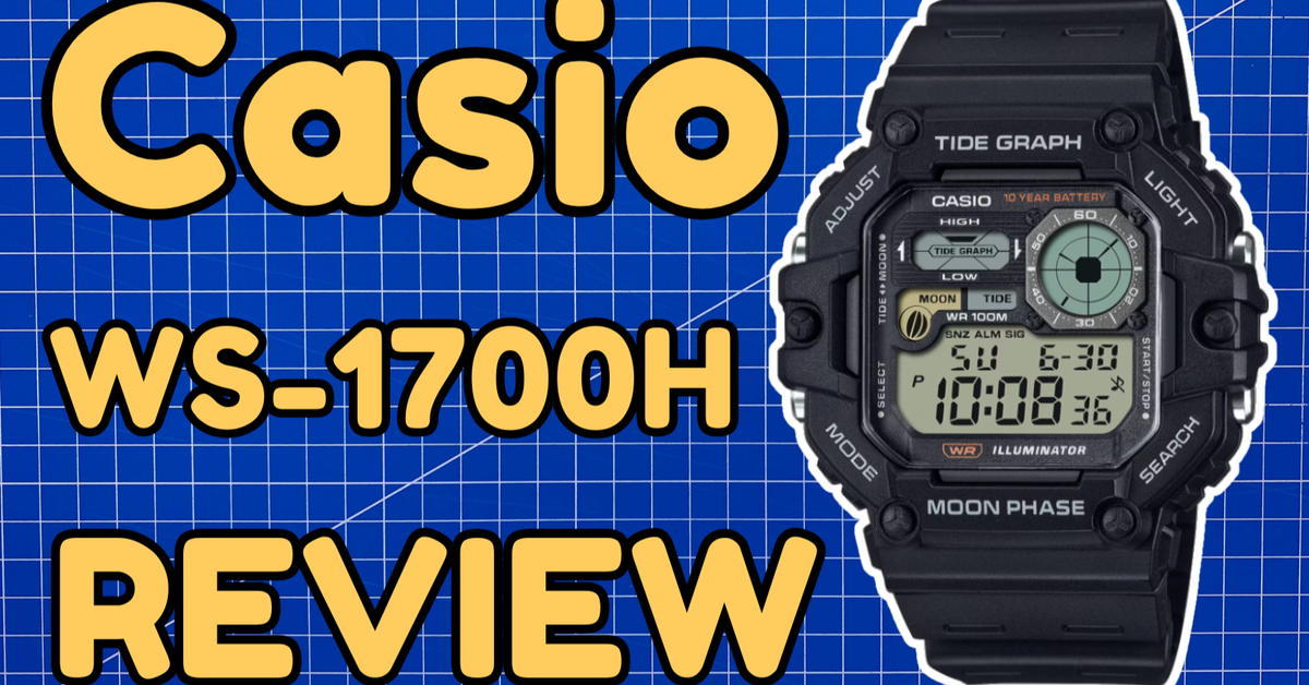 Casio WS-1700H Review - A Unique Timepiece with Mixed Results | WatchCrunch