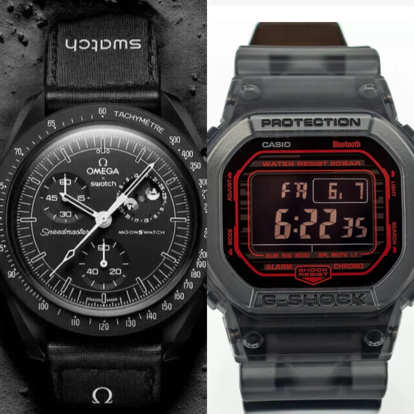 Snoopy MoonSwatch or Casio GShock? | WatchCrunch