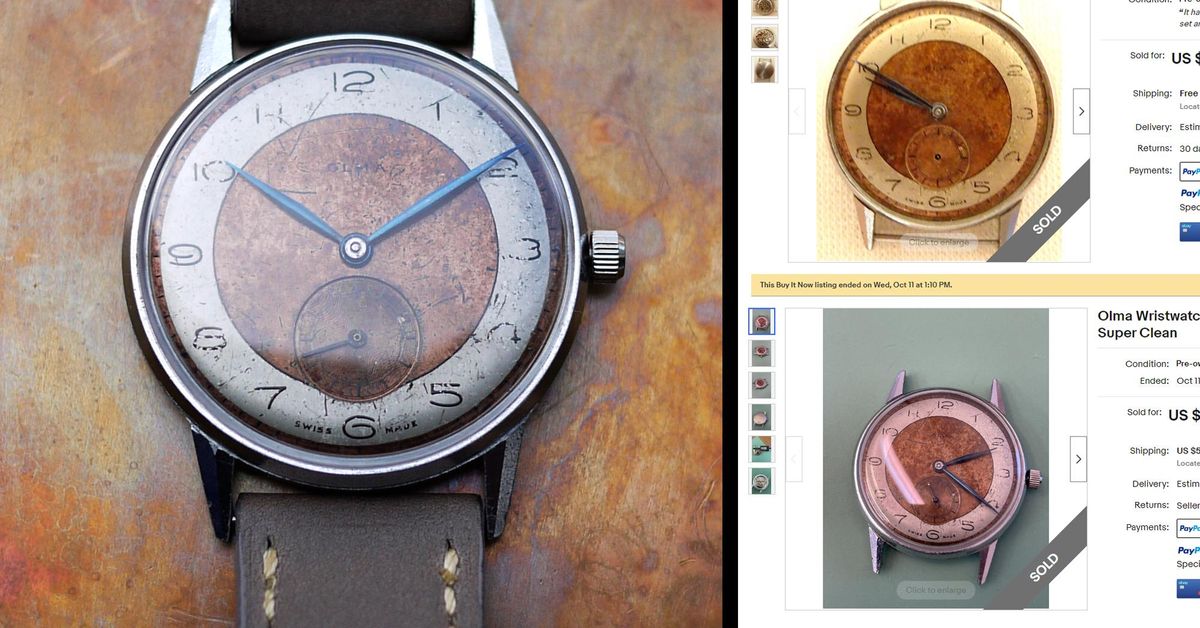 A Vintage Olma Watch With A Story | WatchCrunch