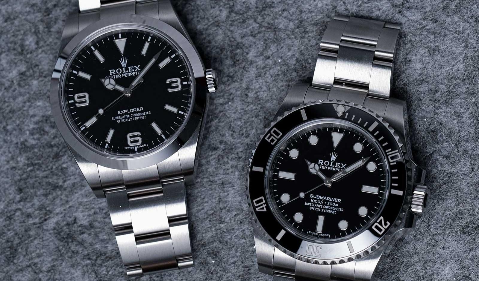 Rolex Explorer 124270 vs Rolex Submariner 124060 | WatchCrunch