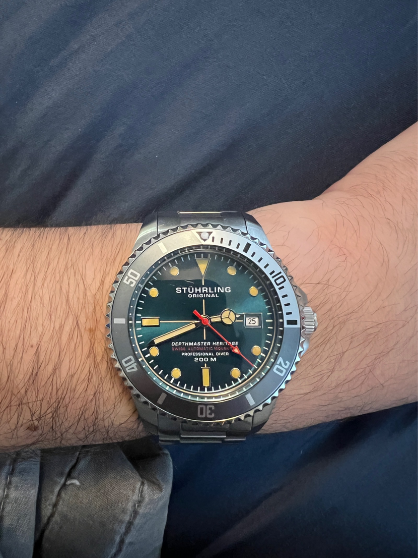 Stuhrling Original Depthmaster Heritage Review | WatchCrunch