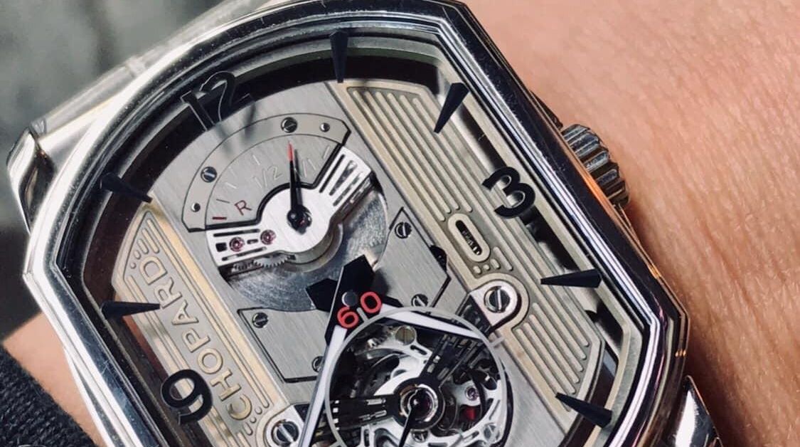 Wearing the Chopard LUC Engine One Tourbillon... | WatchCrunch