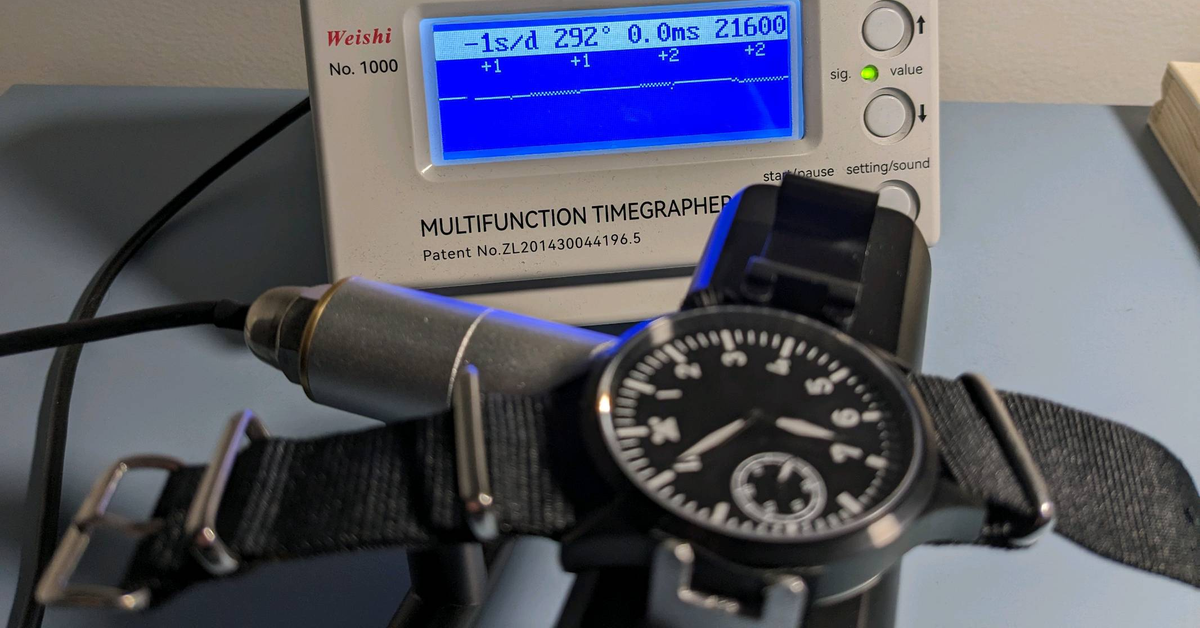 Why do people add timegrapher photos to a watch review? | WatchCrunch