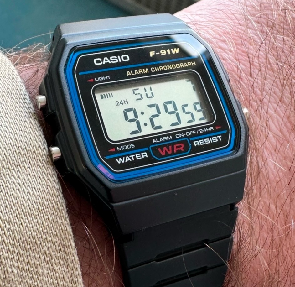 Review – Casio F-91W | WatchCrunch