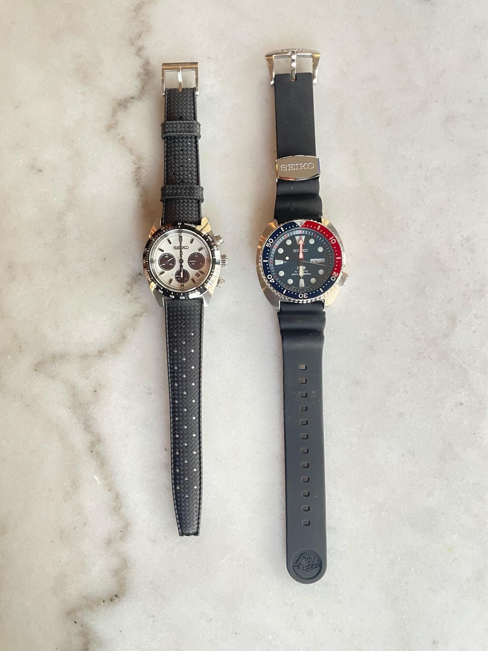 Best Practice to Shorten Rubber Strap? | WatchCrunch