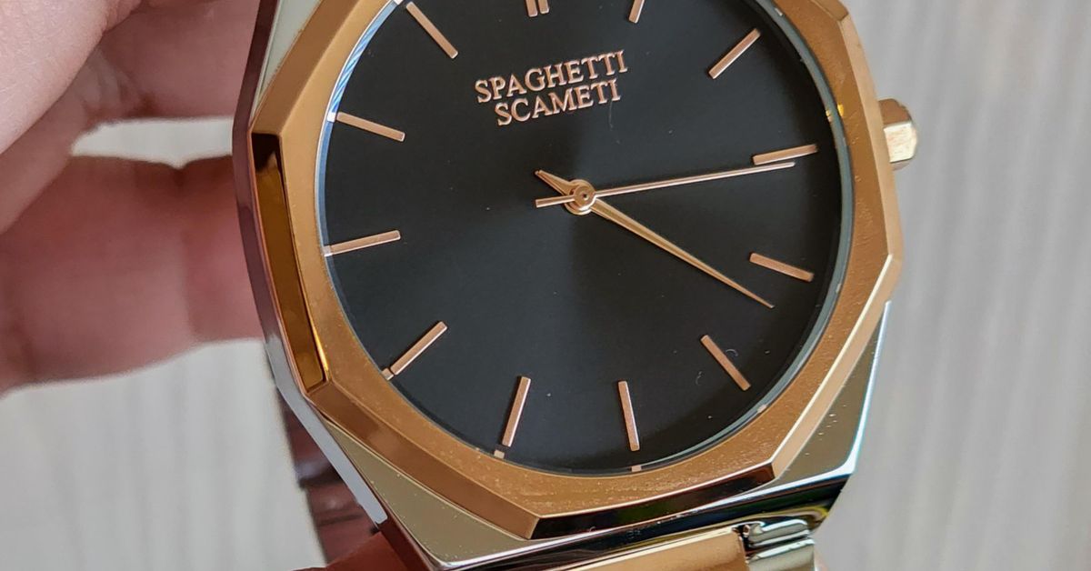 Spaghetti Scameti + unboxing experience | WatchCrunch