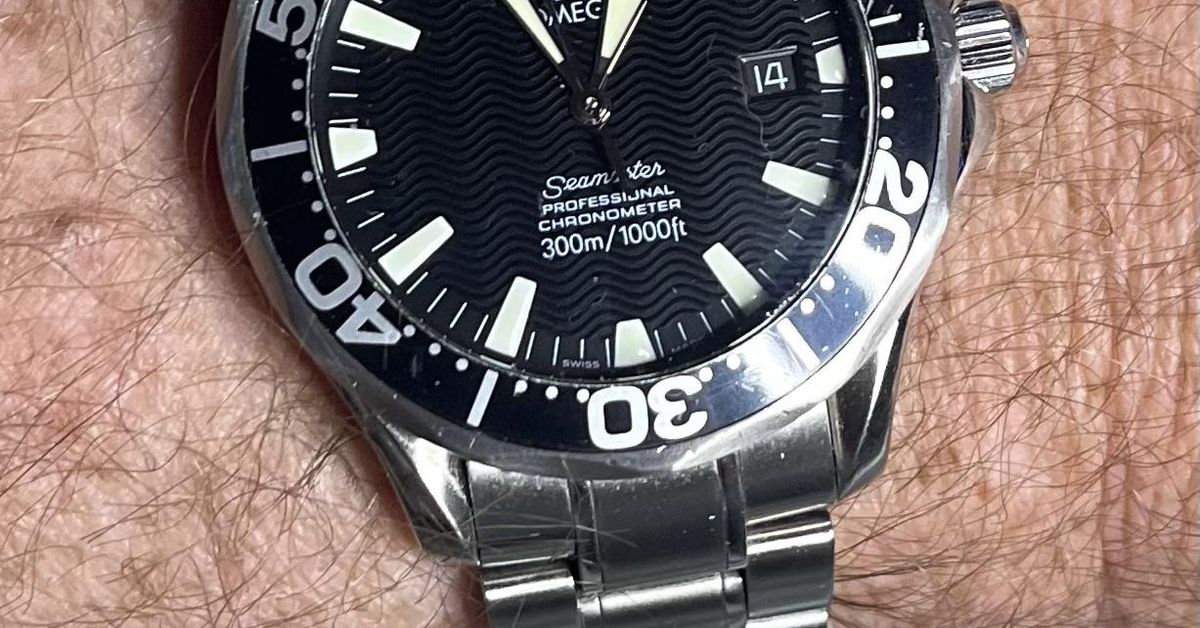 2002 Omega Seamaster Professional Diver 300m | WatchCrunch
