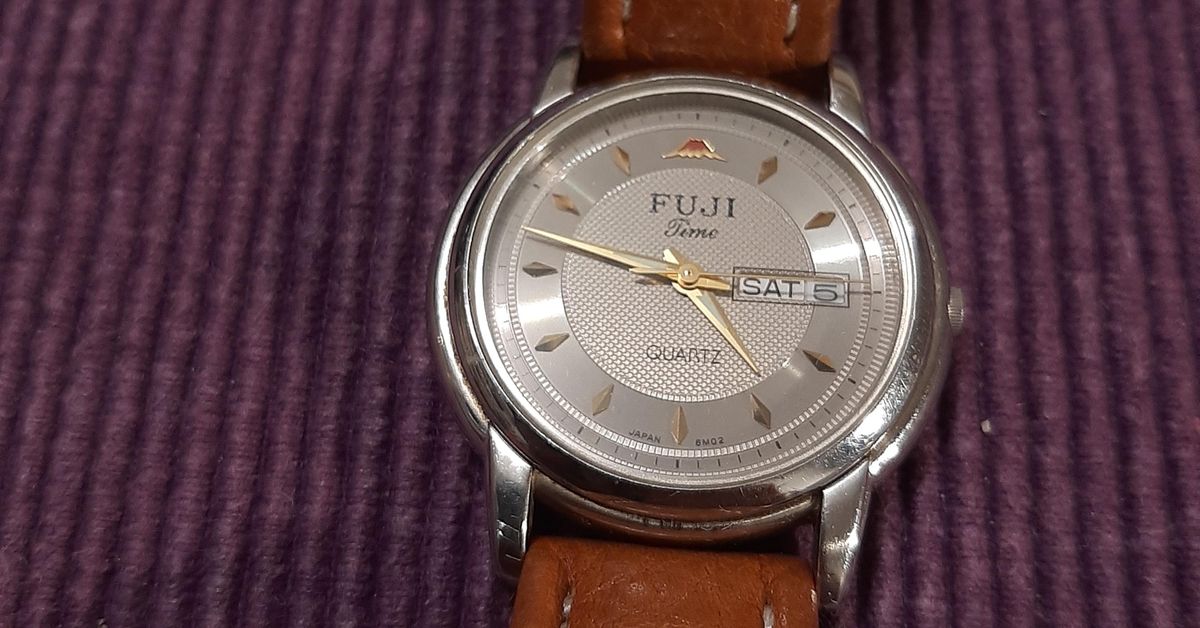 My first watch ever from 28 yrs ago. Fuji Time. | WatchCrunch