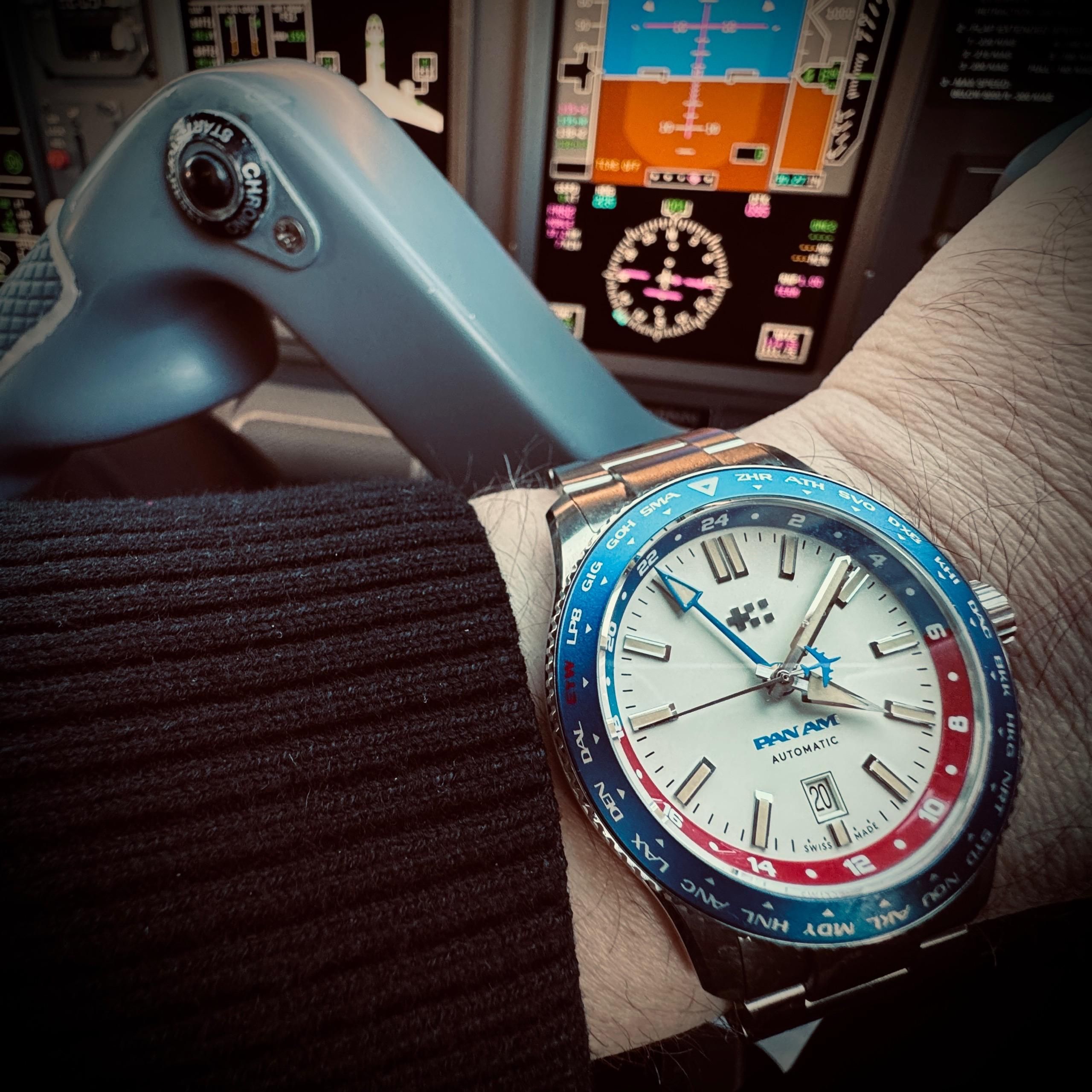 🚨New Pan Am ️ Christopher Ward | WatchCrunch