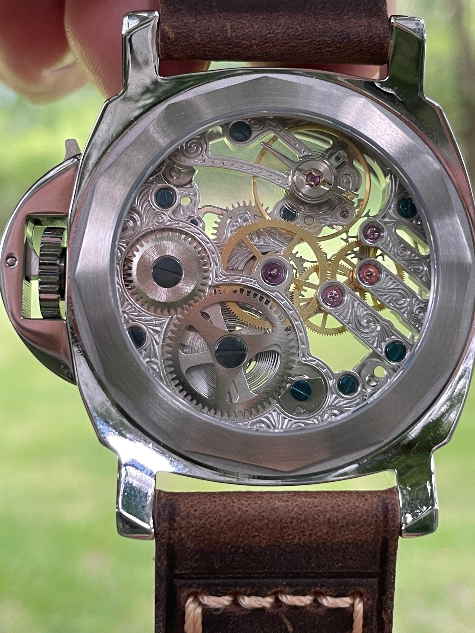 Skeleton watch build 6497 | WatchCrunch