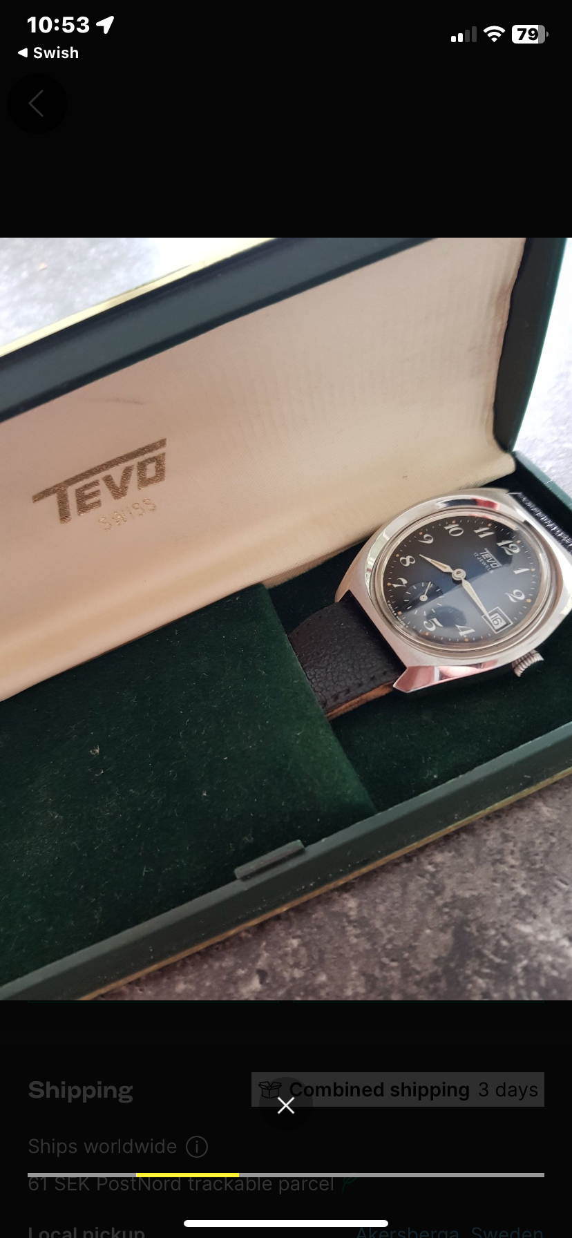 Tevo - mechanical swiss watch | WatchCrunch