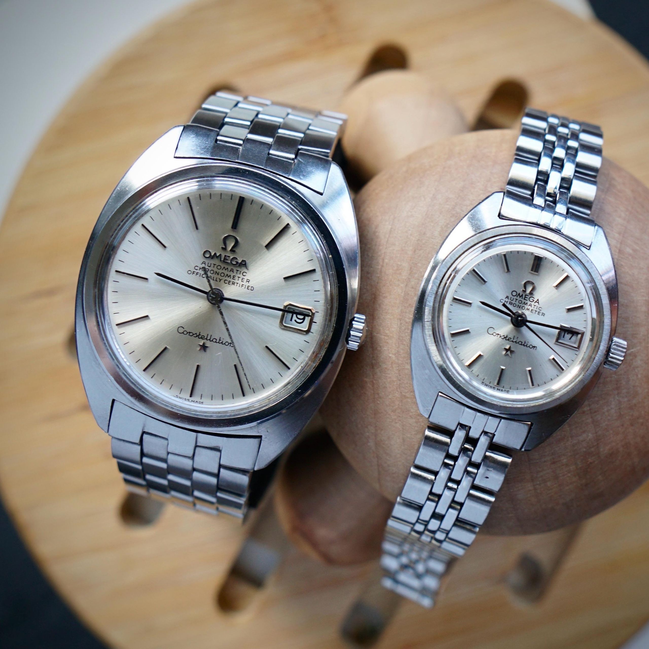 Omega Constellation C-Case in his and hers | WatchCrunch