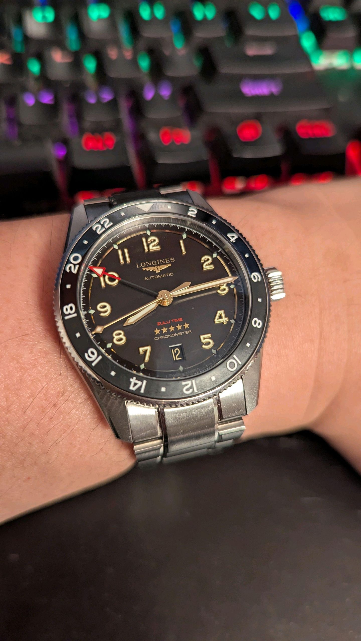 Longines Titanium GMT | WatchCrunch