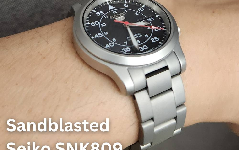 Mark (Islander Watches) made a killer bracelet for the Seiko SNK-809 ...
