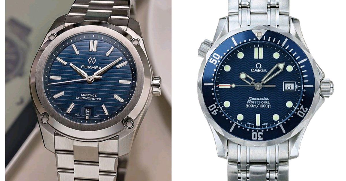 Formex essence 39 VS Omega Seamaster 2561.80 | WatchCrunch