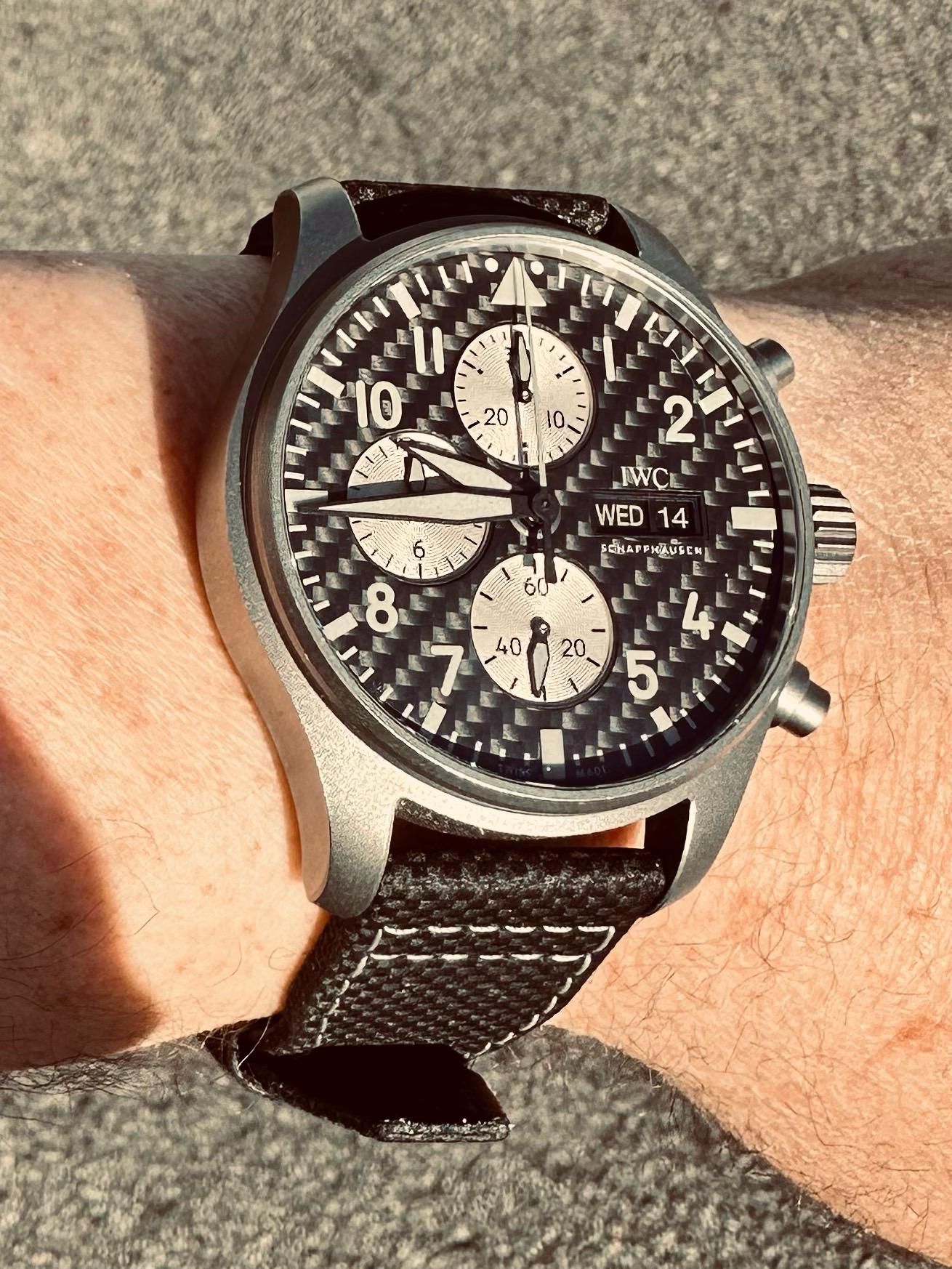 IWC Pilots Watch Chronograph Edition AMG | WatchCrunch