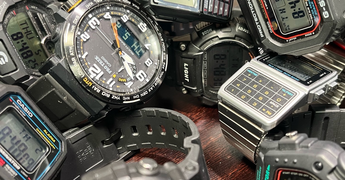 Casio history Q: Total number of Casio watch models? | WatchCrunch