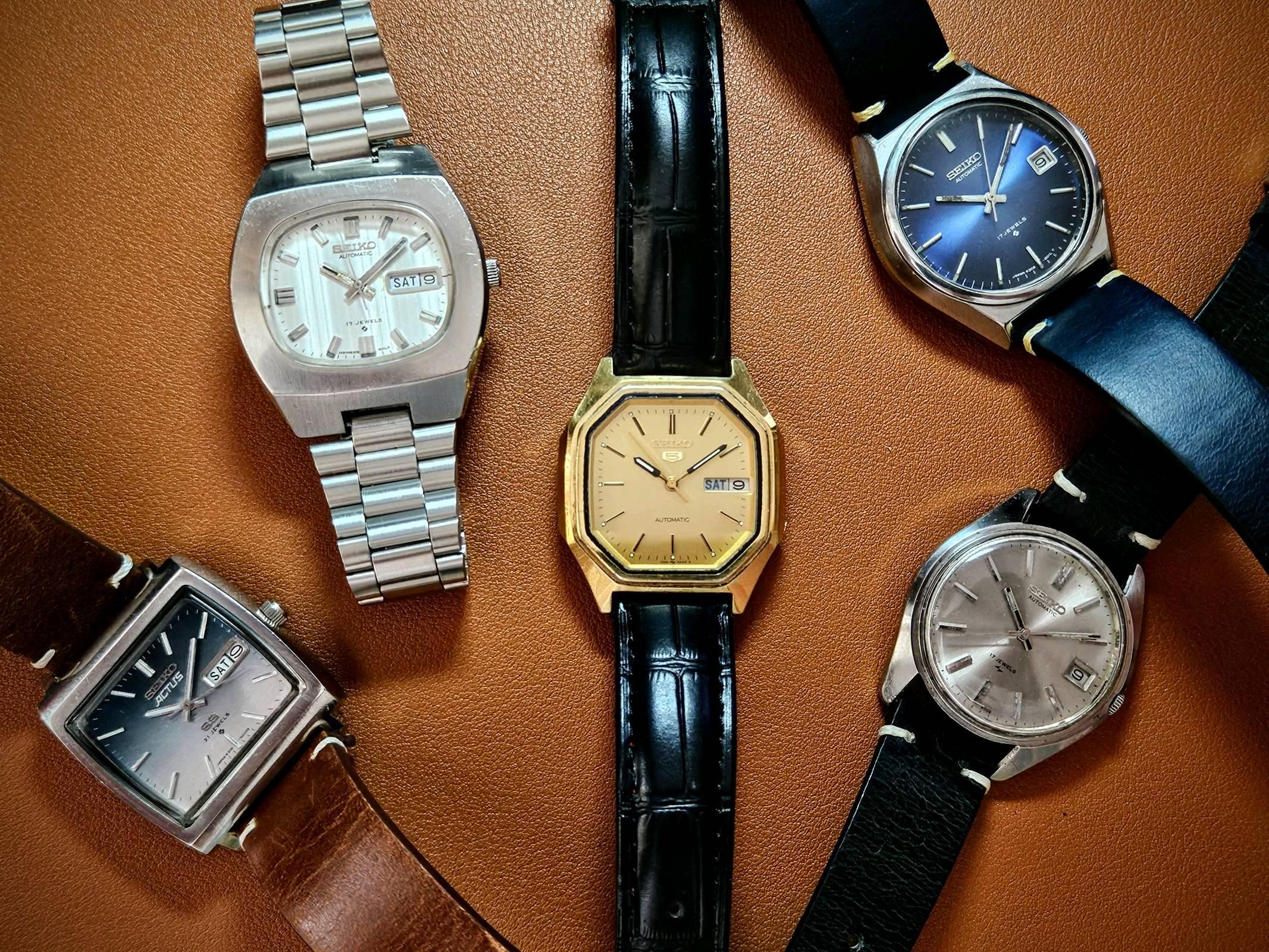 These vintage Seiko watches just turned 37, and so will I - birth month ...