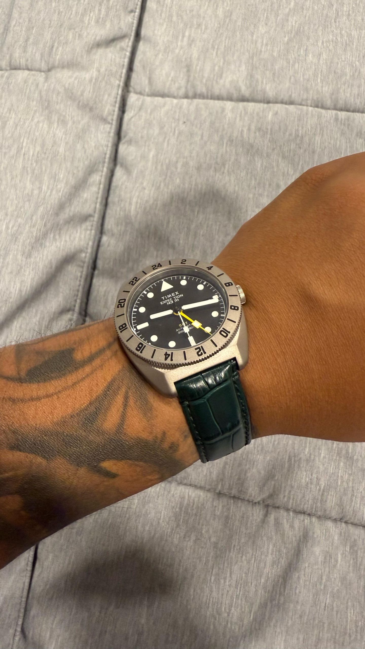 Timex Expedition North GMT Titanium - Alt Straps | WatchCrunch