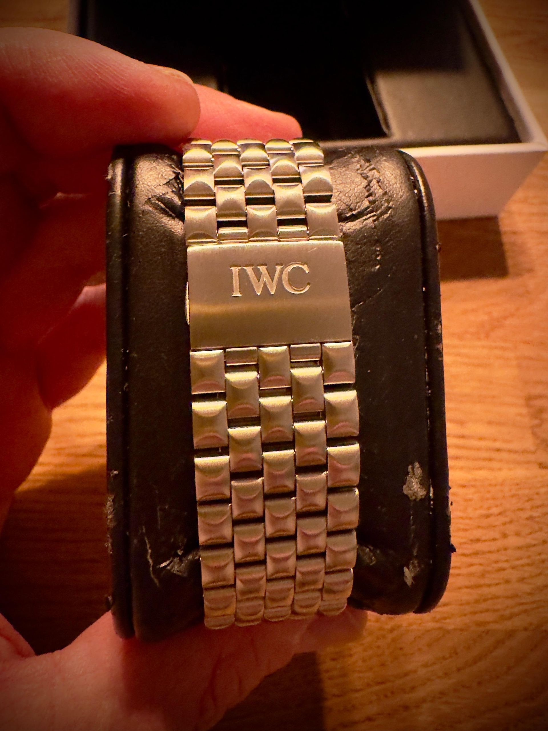 New (Vintage) Watch Alert: 2000 IWC Fliegerchronograph Ref. 3706 — on ...