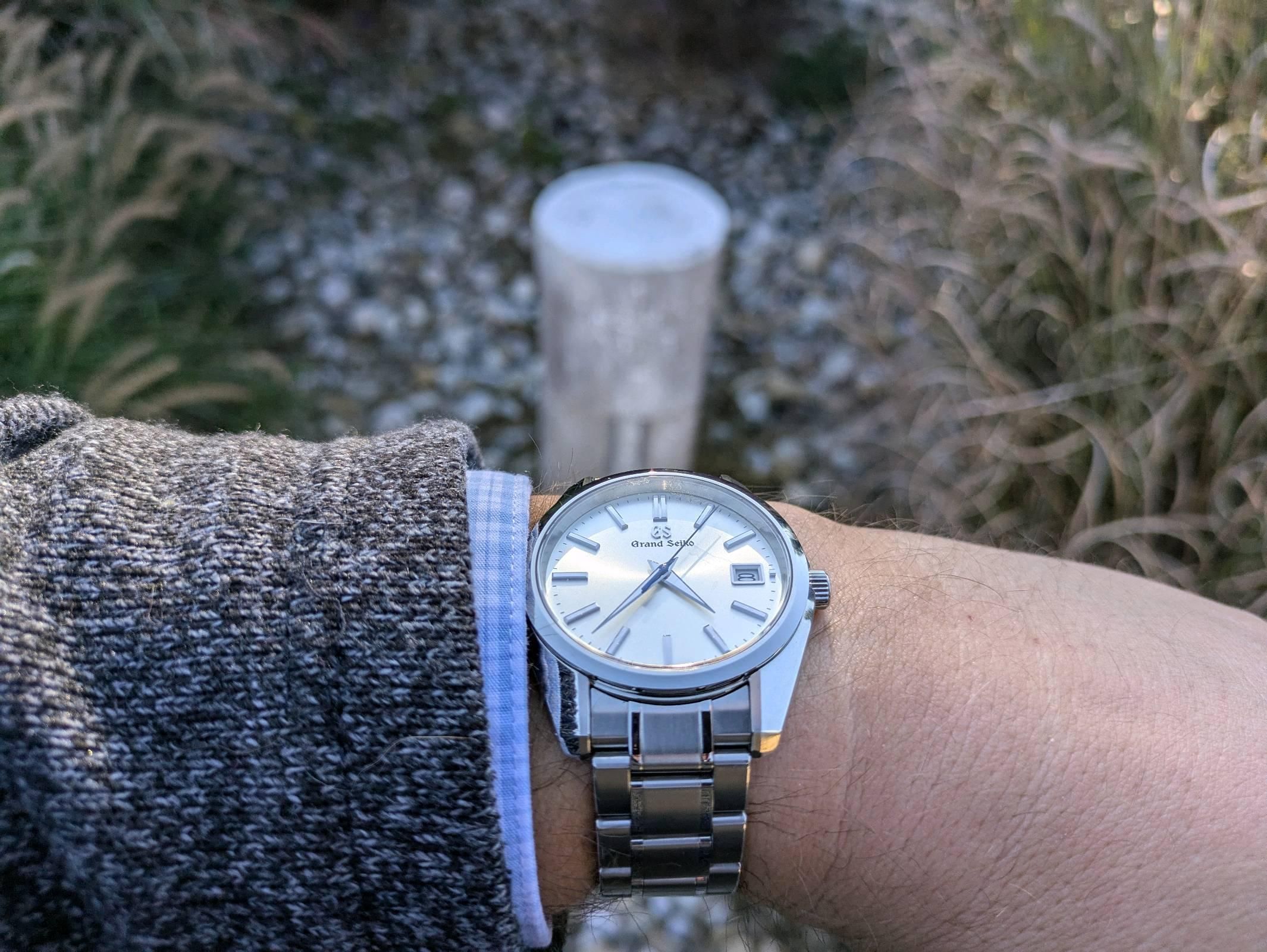 Grand Seiko SBGP001 > Rolex Datejust w/ fluted bezel | WatchCrunch