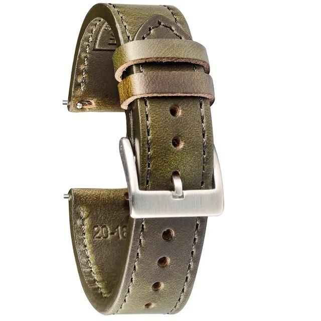 Watch strap too shiny? Will it dull over time? How long? | WatchCrunch