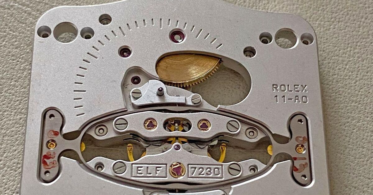 Rolex ELF 7230 prototype on Ebay - what does it do? | WatchCrunch