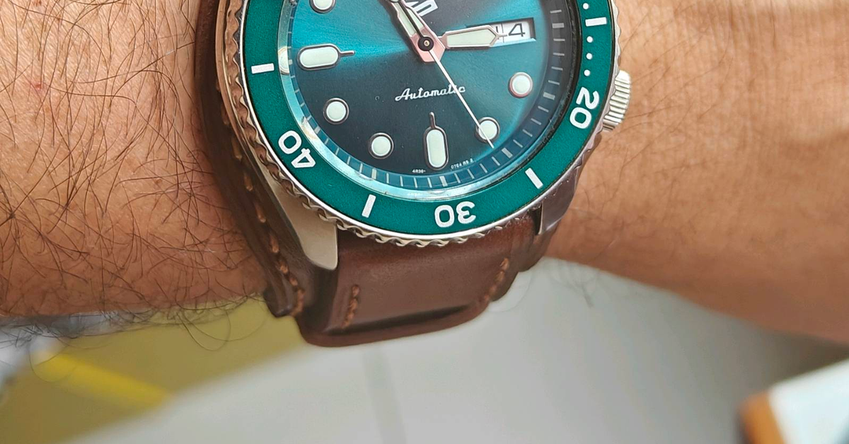 The srpd on a bund strap | WatchCrunch